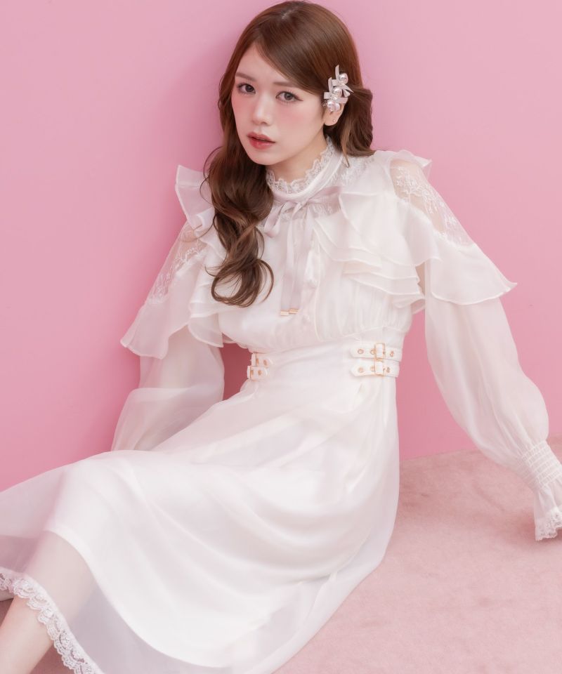 ラッフルロングワンピース | Rlab store ラッフルロングワンピース | Rlab store