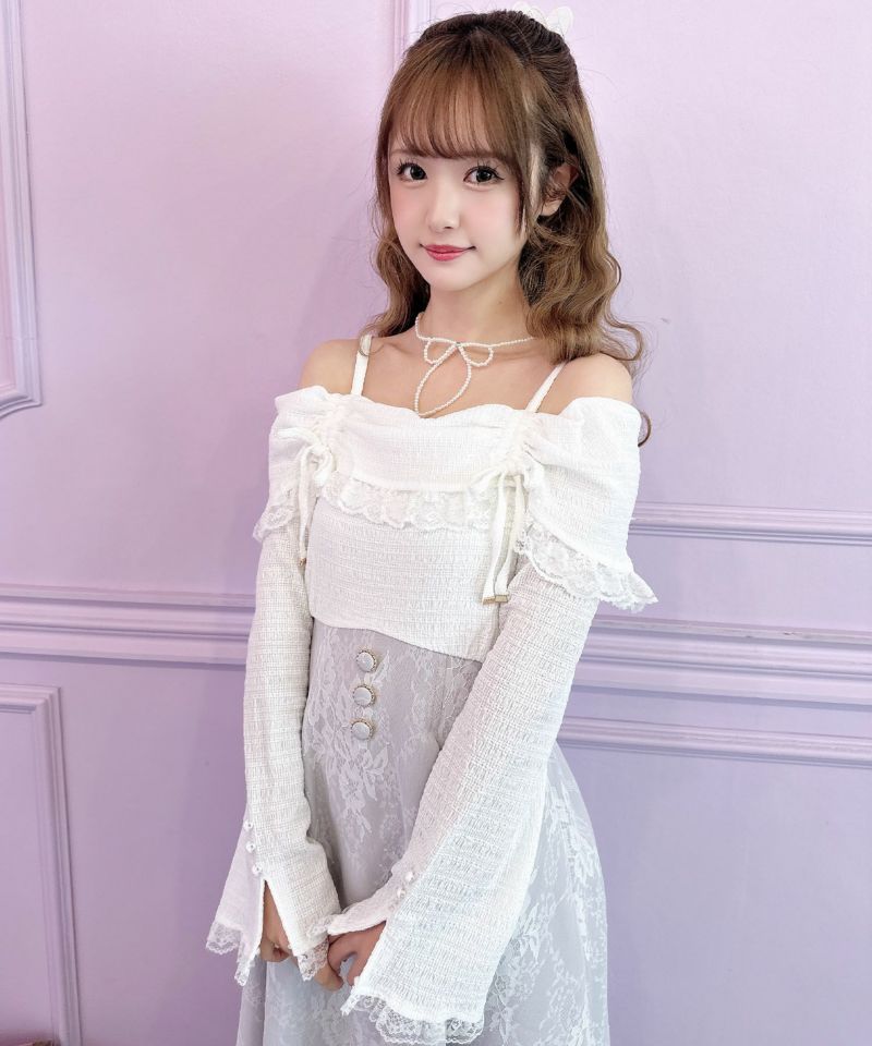 オフショルドッキングワンピース | Rlab store オフショルドッキングワンピース | Rlab store