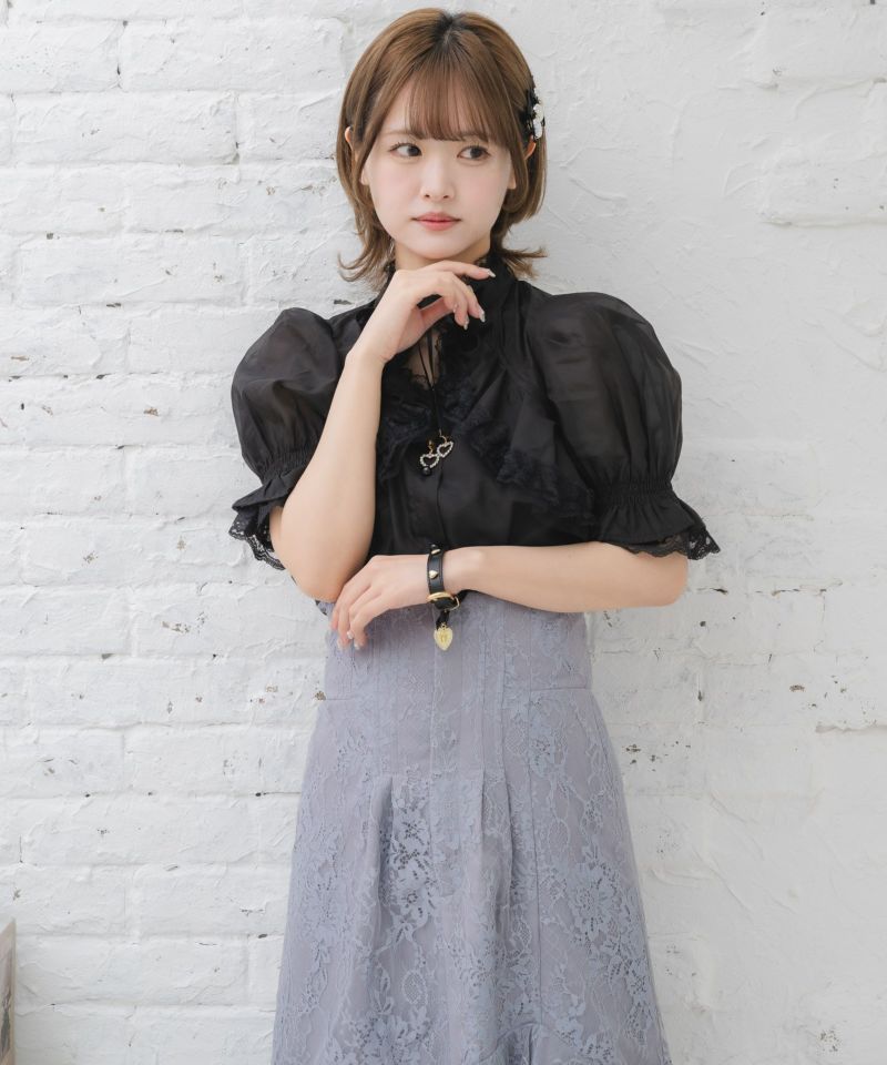 シアーチェックブラウス | Rlab store シアーチェックブラウス | Rlab store